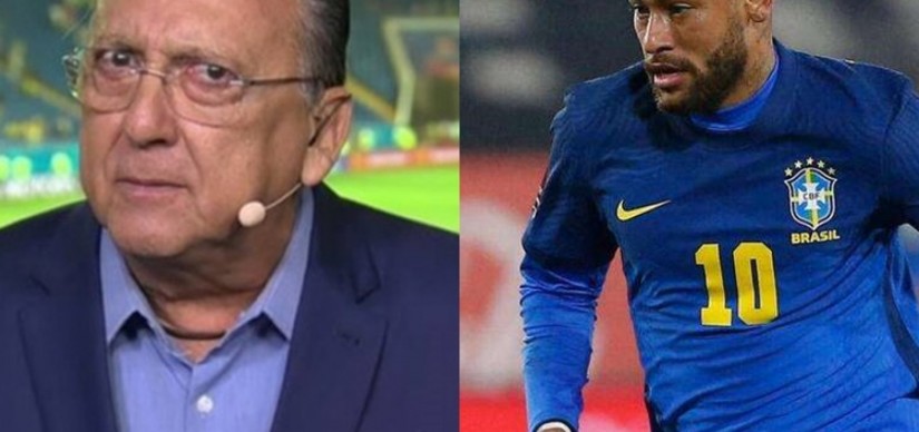 Em áudio vazado, Galvão Bueno teria chamado Neymar de Em áudio vazado, Galvão Bueno teria chamado Neymar de
